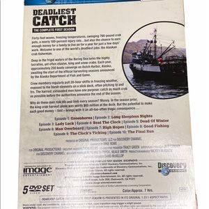 Media | Deadliest Catch Complete First Season 5 Dvd Set | Poshmark